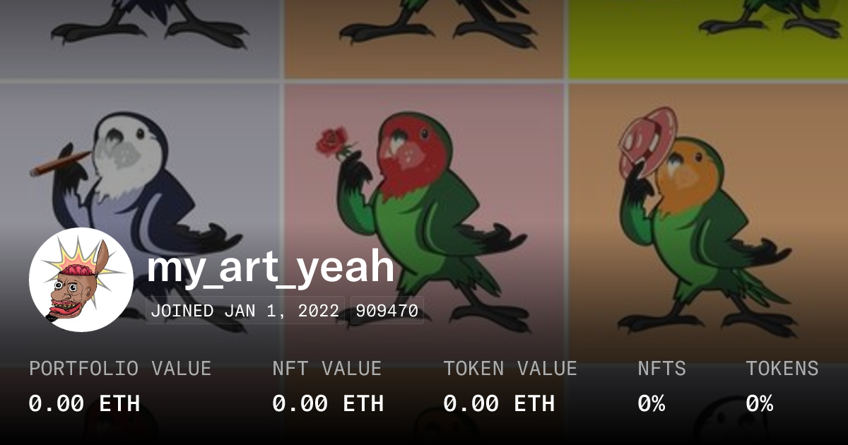my_art_yeah - Profile | OpenSea