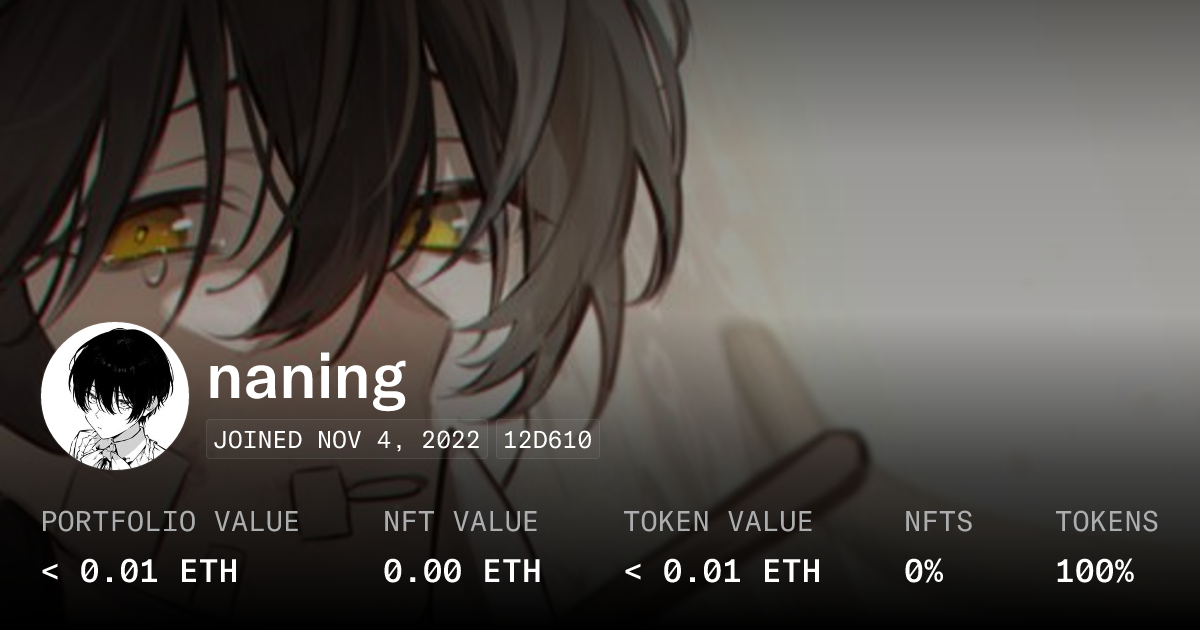 naning - Profile | OpenSea