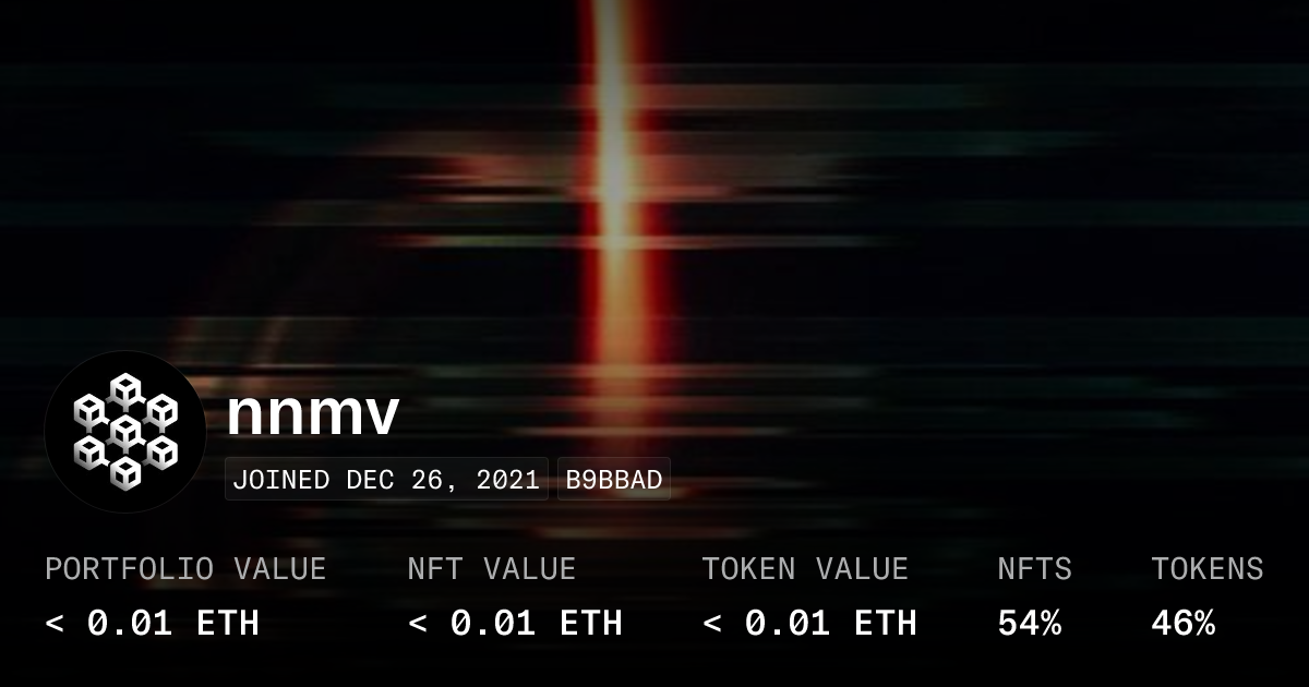 nnmv - Profile | OpenSea