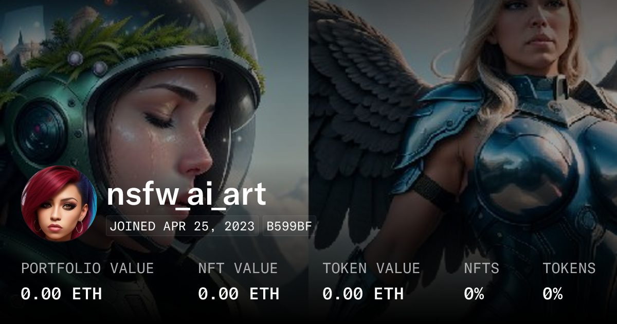 nsfw_ai_art - Perfil | OpenSea