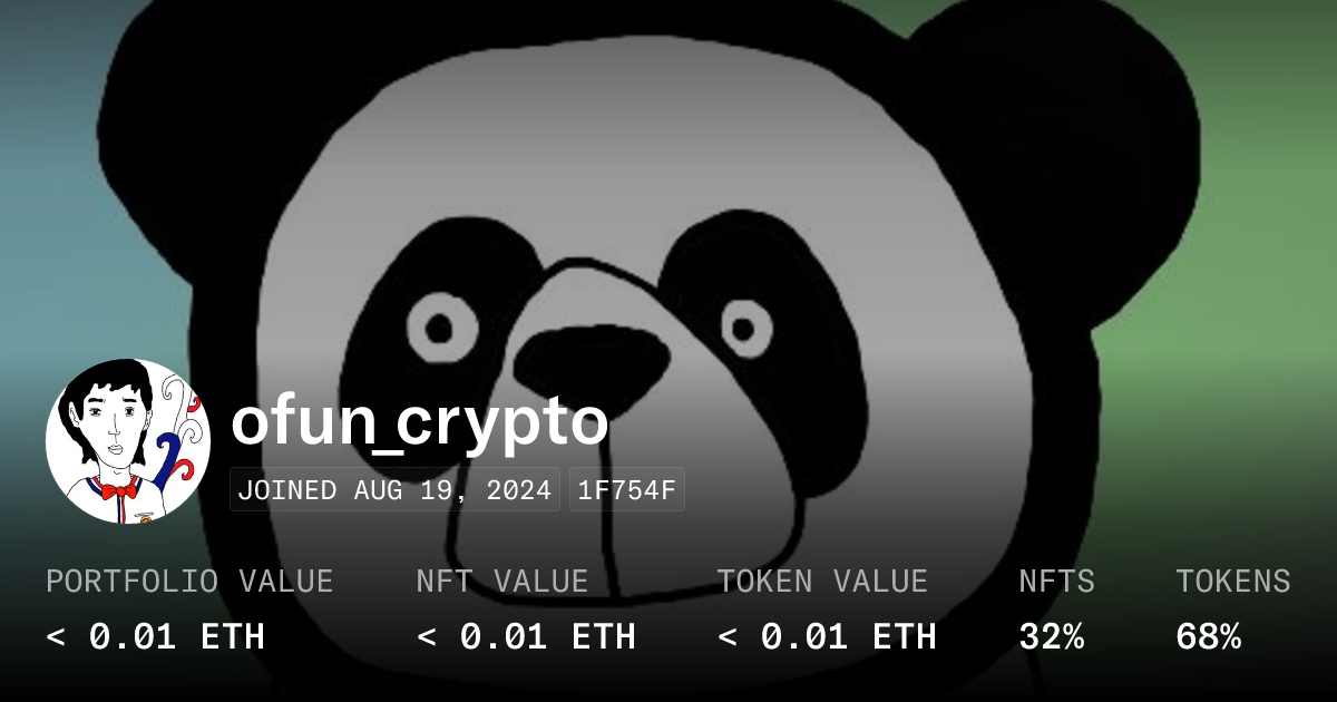ofun_crypto - Profile | OpenSea