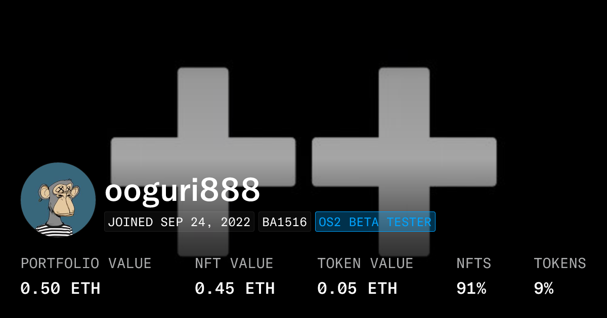 ooguri888 - Profile | OpenSea
