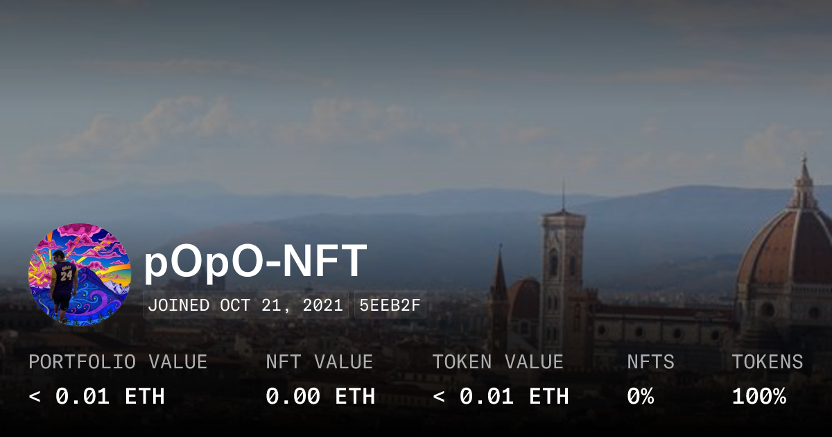 pOpO-NFT - Profile | OpenSea
