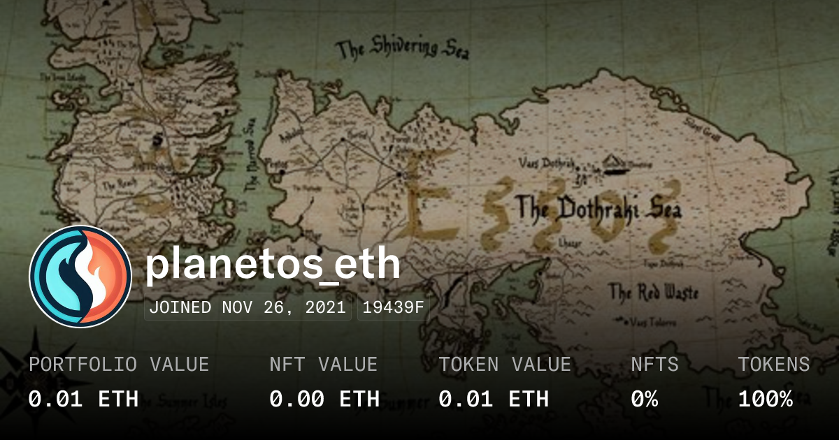 planetos_eth - Profile | OpenSea