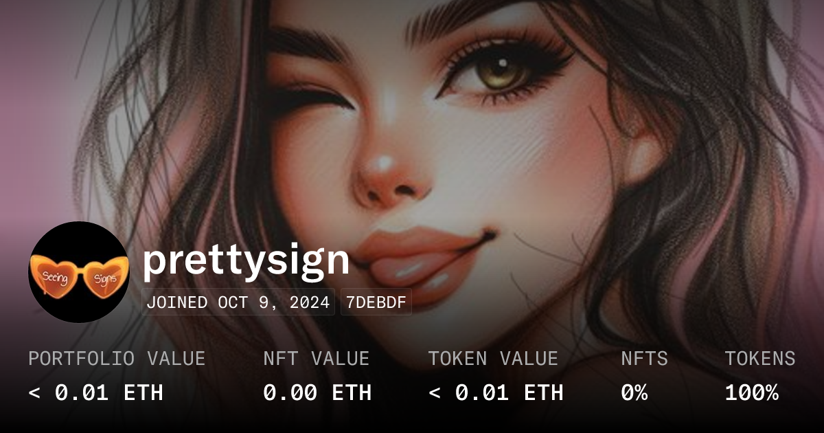 prettysign - Profile | OpenSea