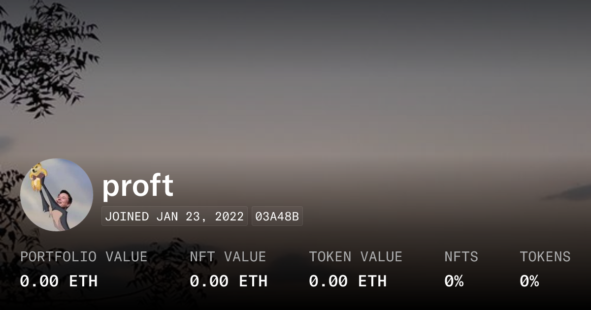 proft - Profile | OpenSea