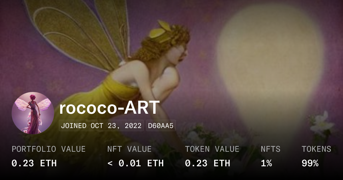 rococo-ART - Profile | OpenSea