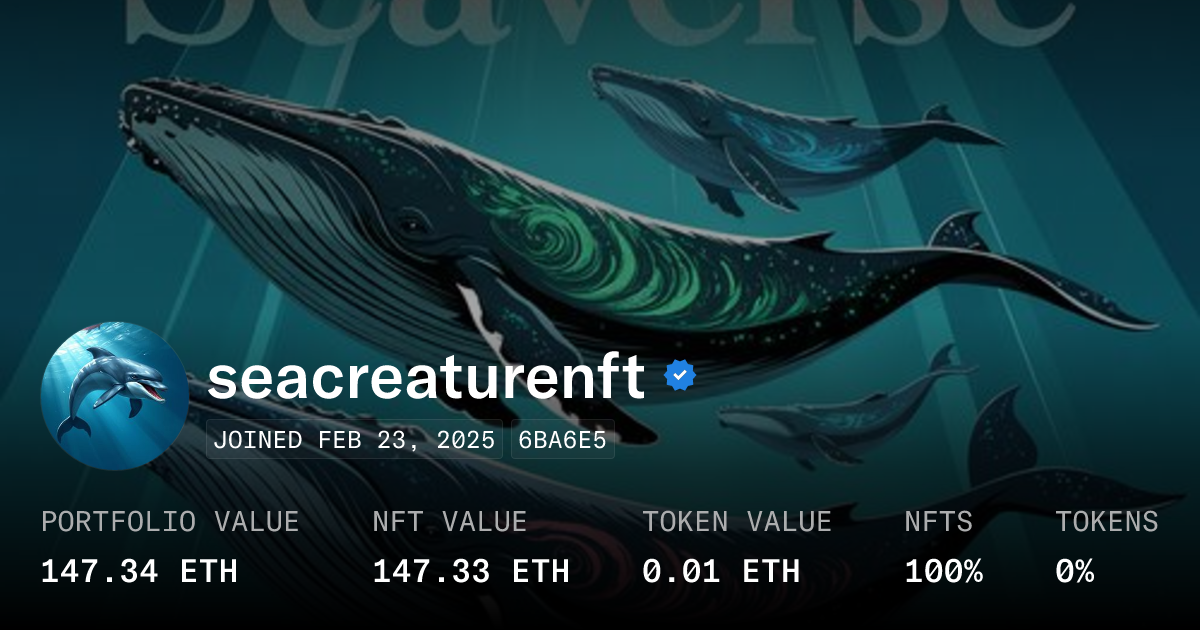 seacreaturenft - Profile | OpenSea