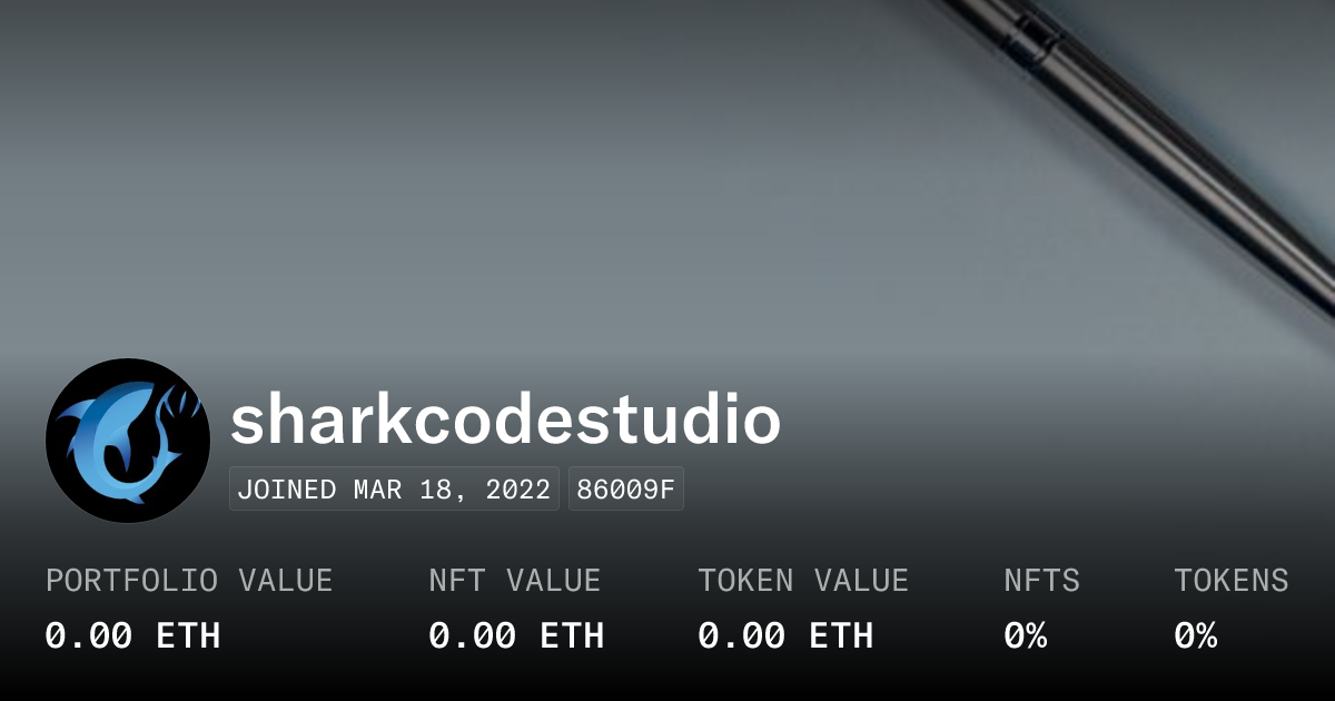 sharkcodestudio - Profile | OpenSea