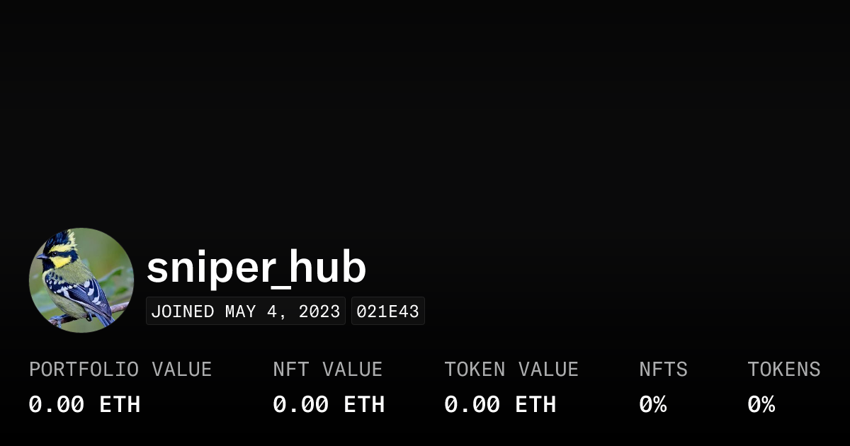 sniper_hub - Profile | OpenSea