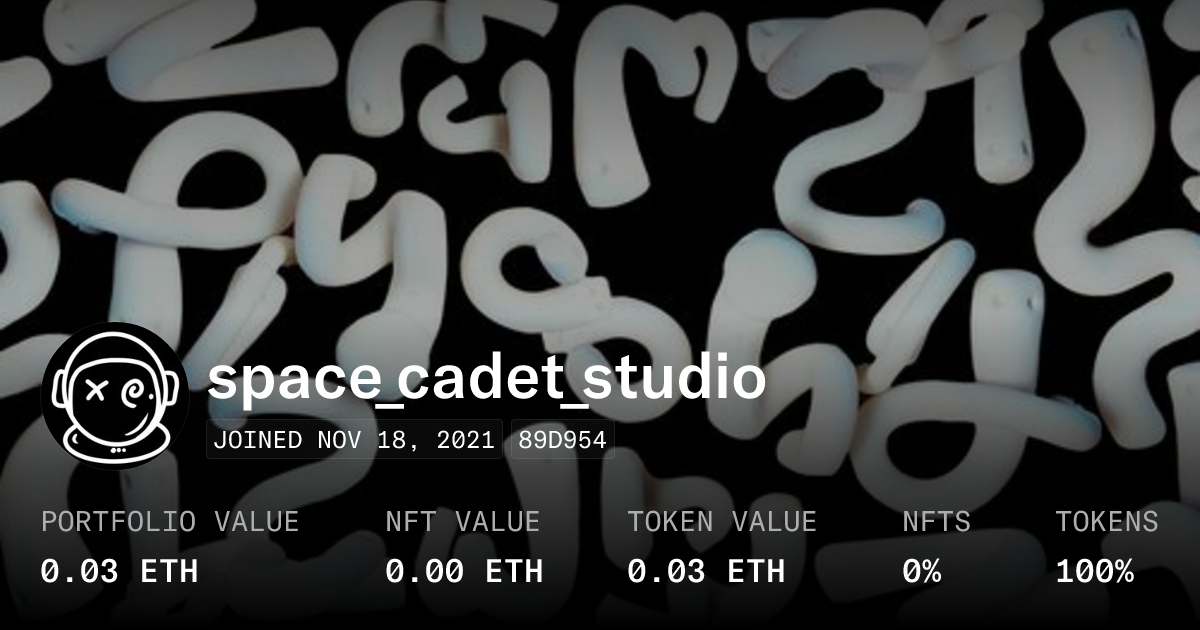 space_cadet_studio - Profile | OpenSea