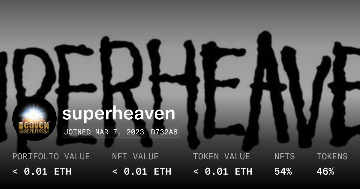 superheaven - Perfil | OpenSea