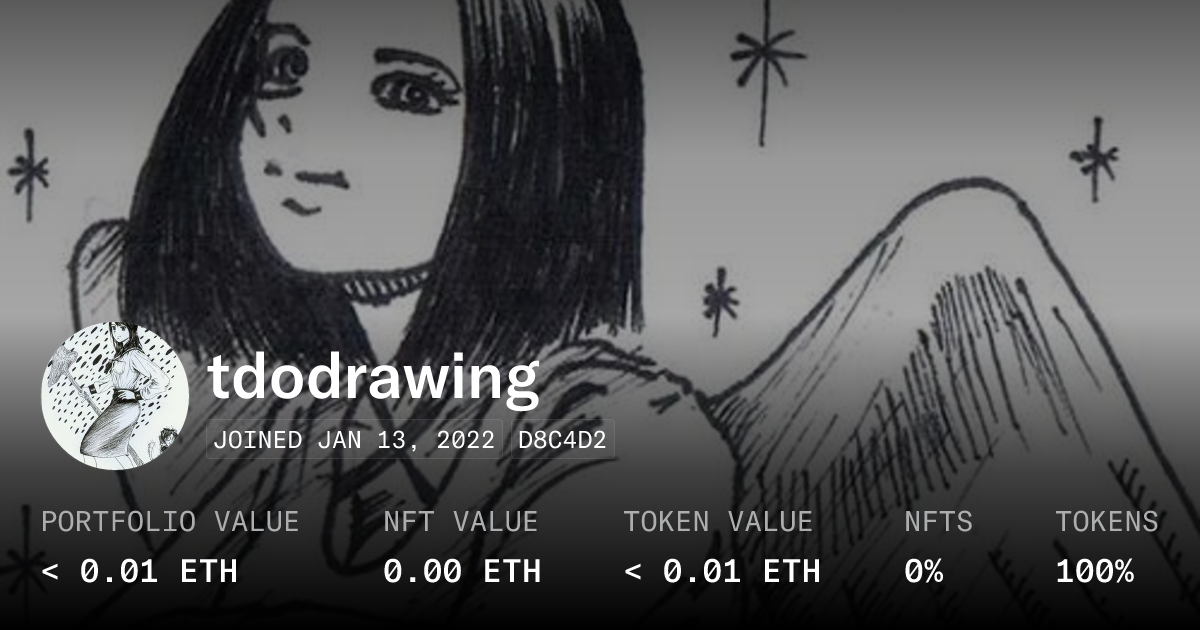 tdodrawing - Profile | OpenSea