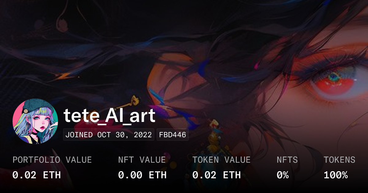 tete_AI_art - Profile | OpenSea