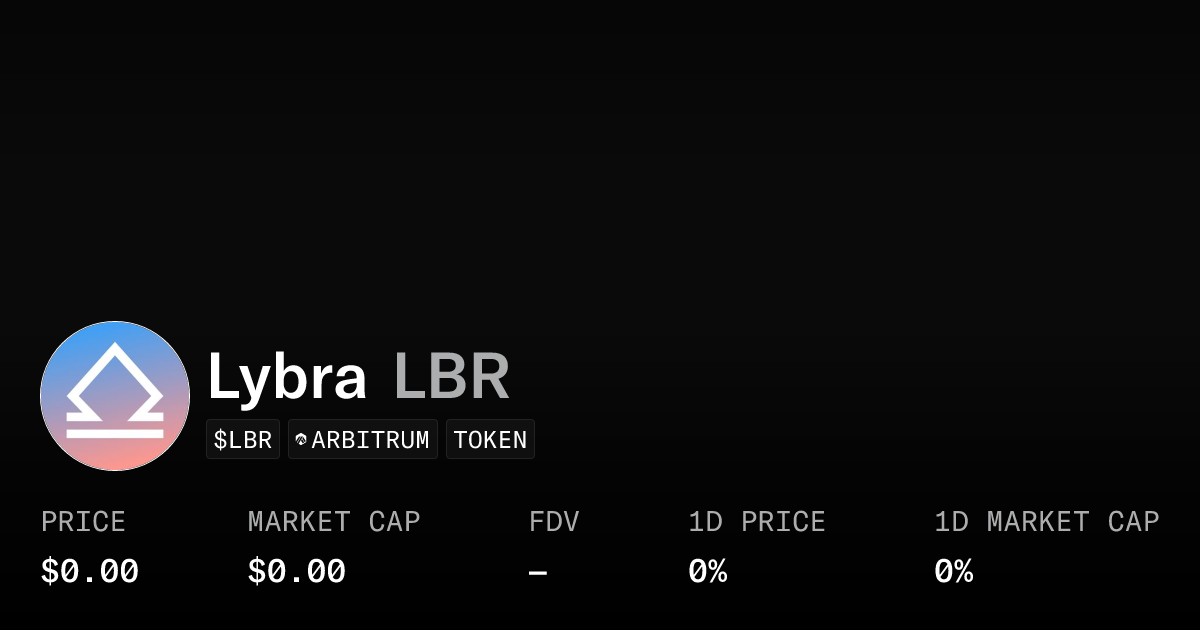 Lybra (LBR) - Token | OpenSea