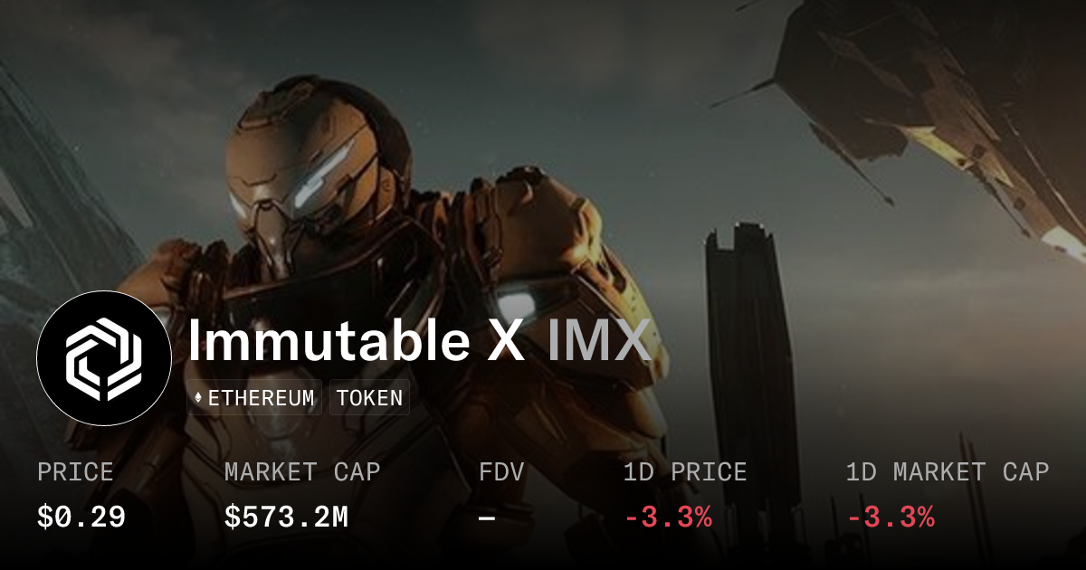 Immutable (IMX) - Token | OpenSea