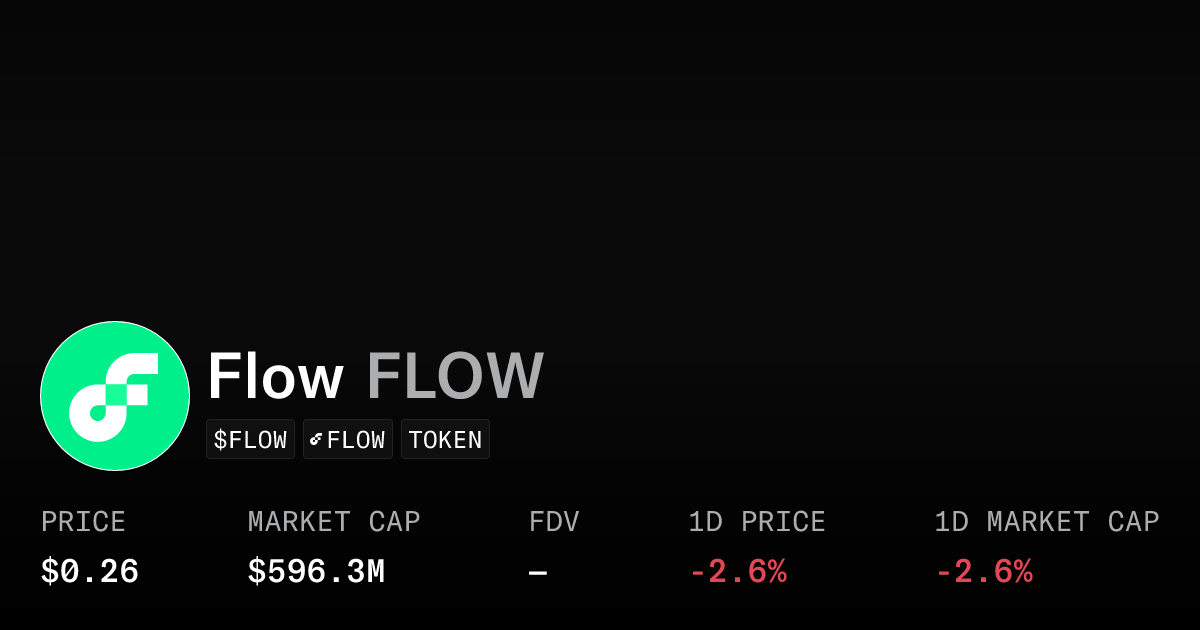 Flow (FLOW) - Token | OpenSea