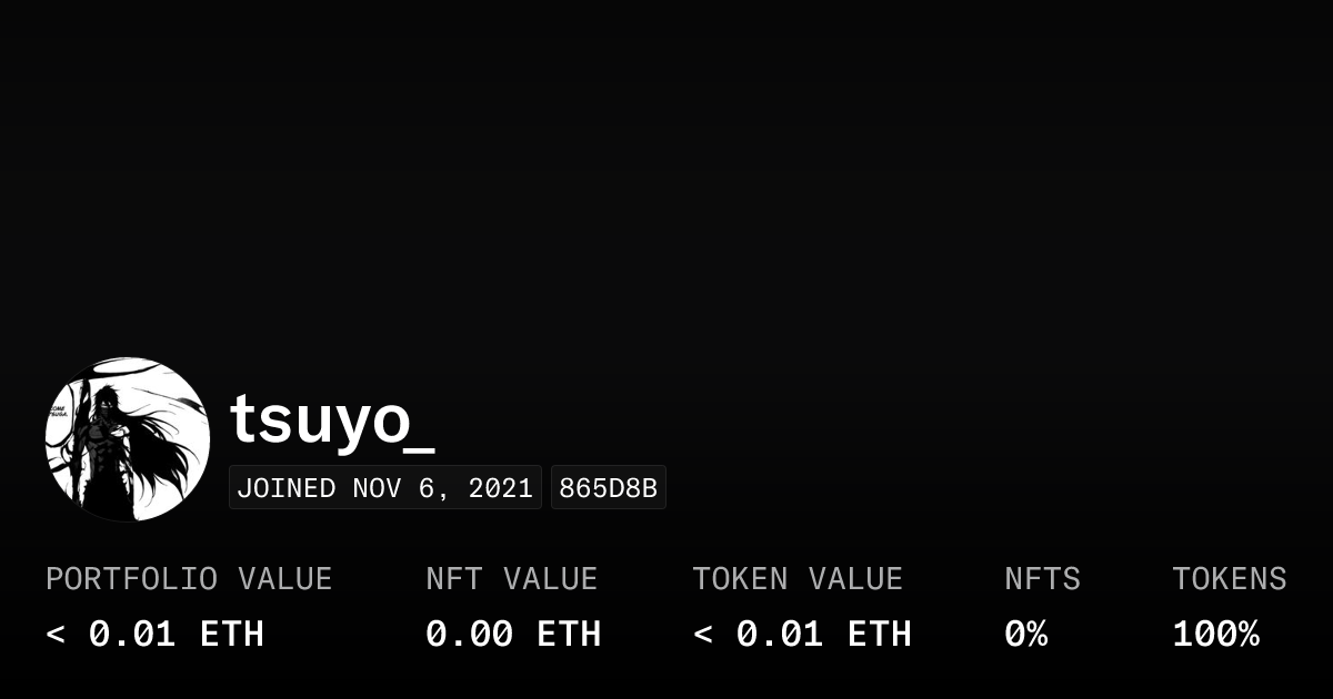 tsuyo_ - Profile | OpenSea