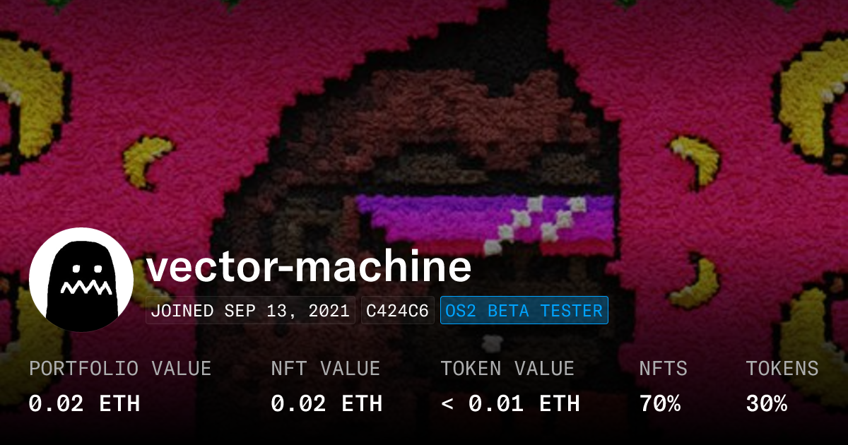 vector-machine - Perfil | OpenSea