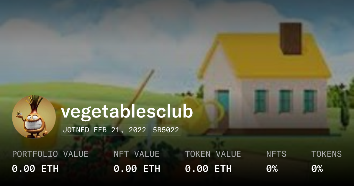 vegetablesclub - Profile | OpenSea