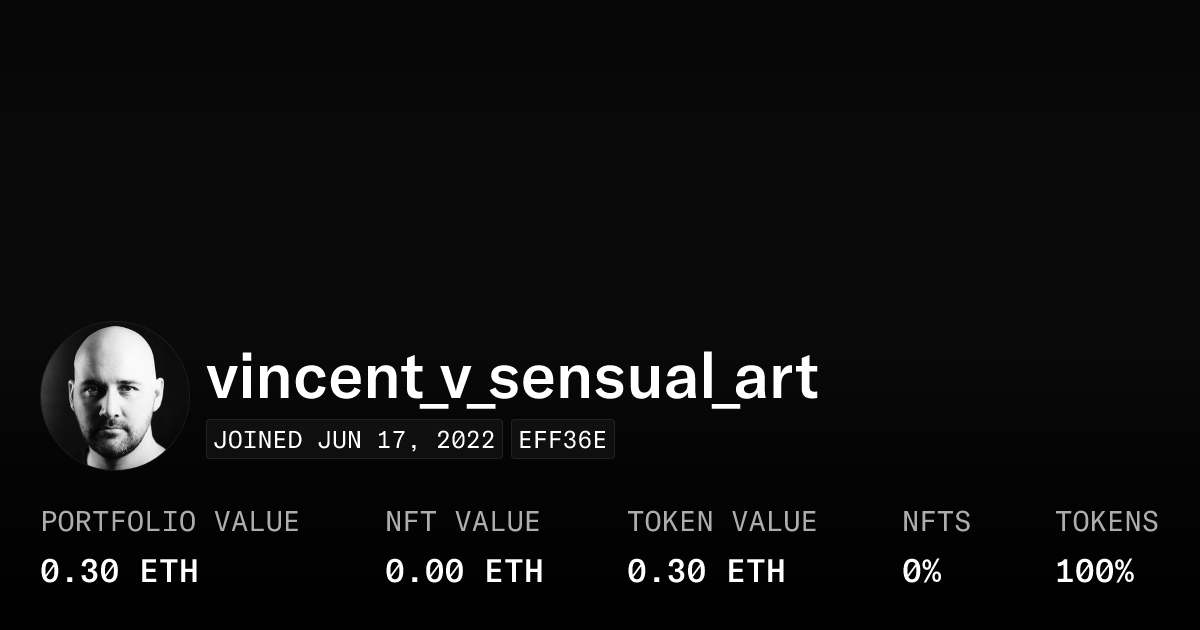 vincent_v_sensual_art - 프로필 | OpenSea