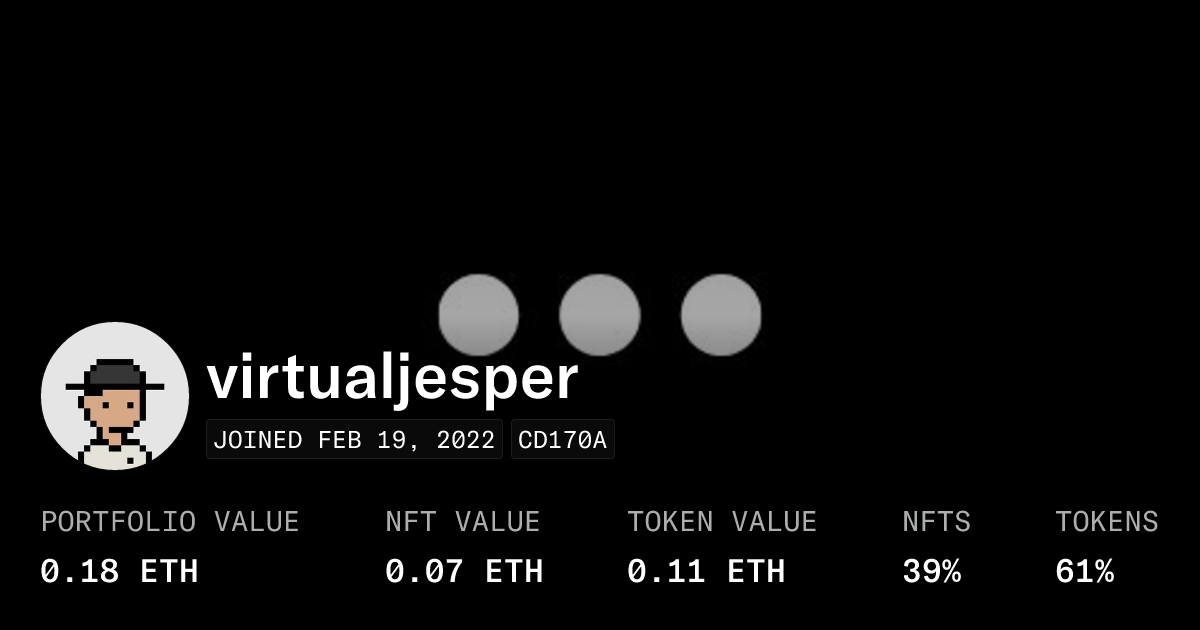 virtualjesper - Profile | OpenSea