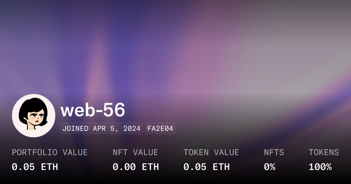 web-56 - Profile | OpenSea