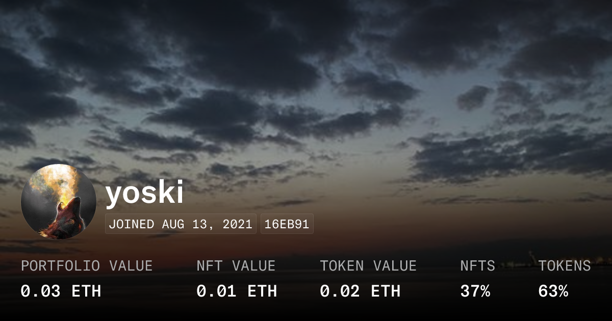 yoski - Profile | OpenSea